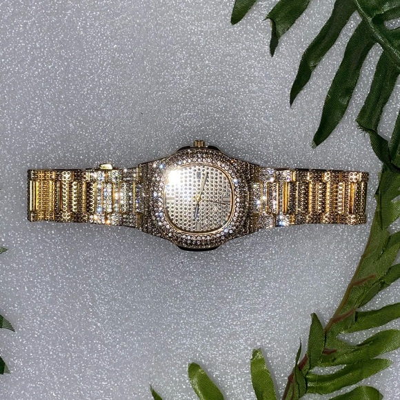 Accessories | Bling Watch For Women Men | Poshmark